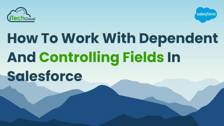 How To Work With Dependent And Controlling Fields In Salesforce
