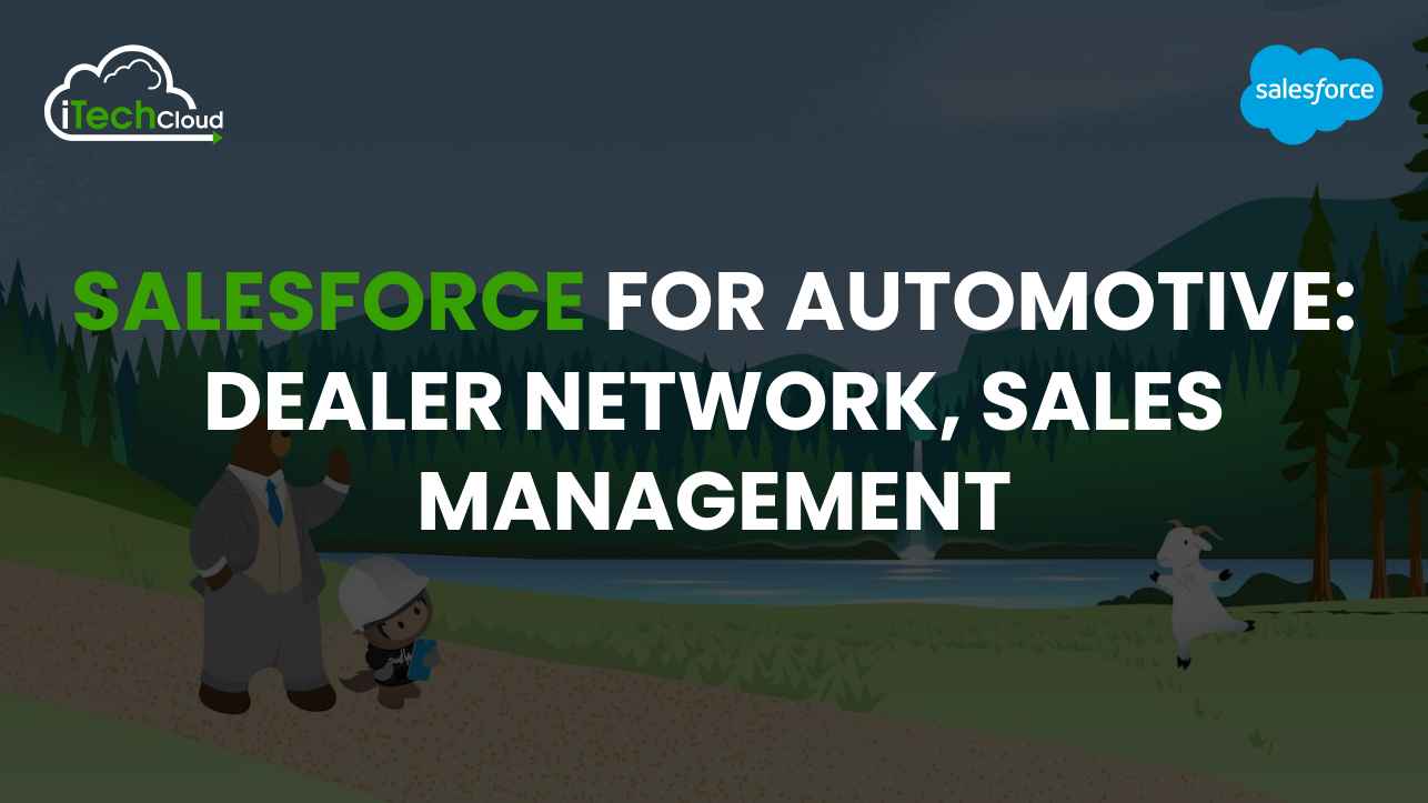 Salesforce For Automotive: Dealer Network, Sales Management