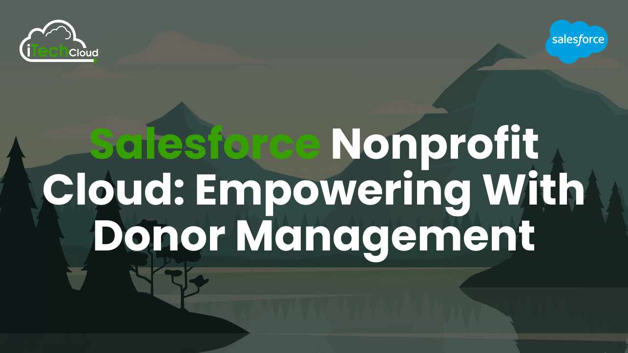 Salesforce Nonprofit Cloud: Empowering with Donor Management