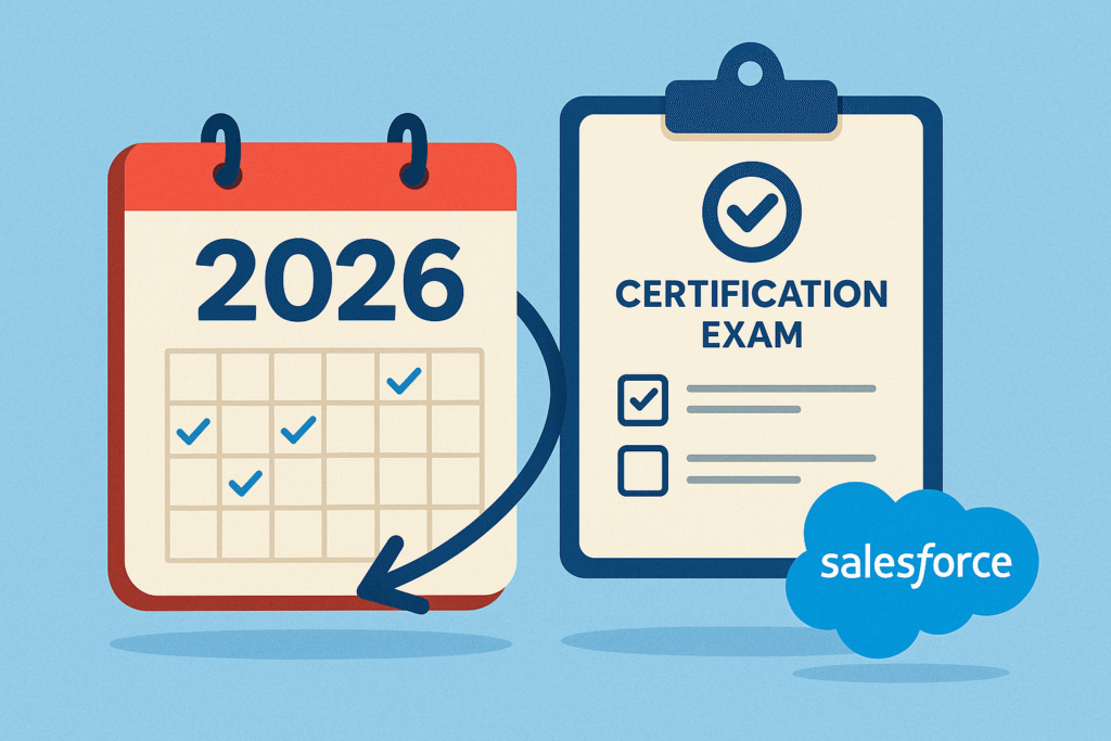 Salesforce Certification Exam Release Cycle 2026