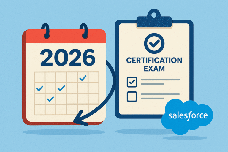 Salesforce Certification Exam Release Cycle 2026