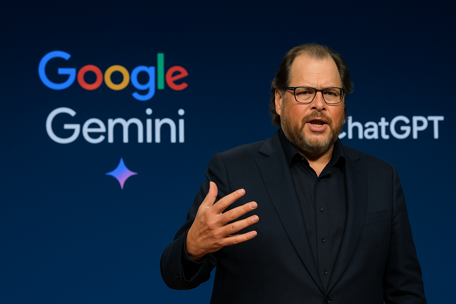 Salesforce Marc Benioff says Google Gemini 3 just blew past ChatGPT