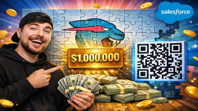 How MrBeast’s $1M Puzzle Went Viral with Salesforce